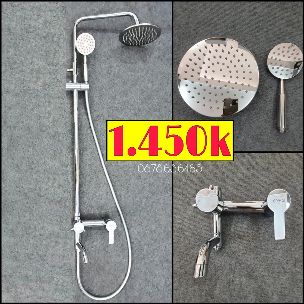 Sen cây vuông nhiệt độ Gobe SC-4235 - Thiết bị vệ sinh Gobe